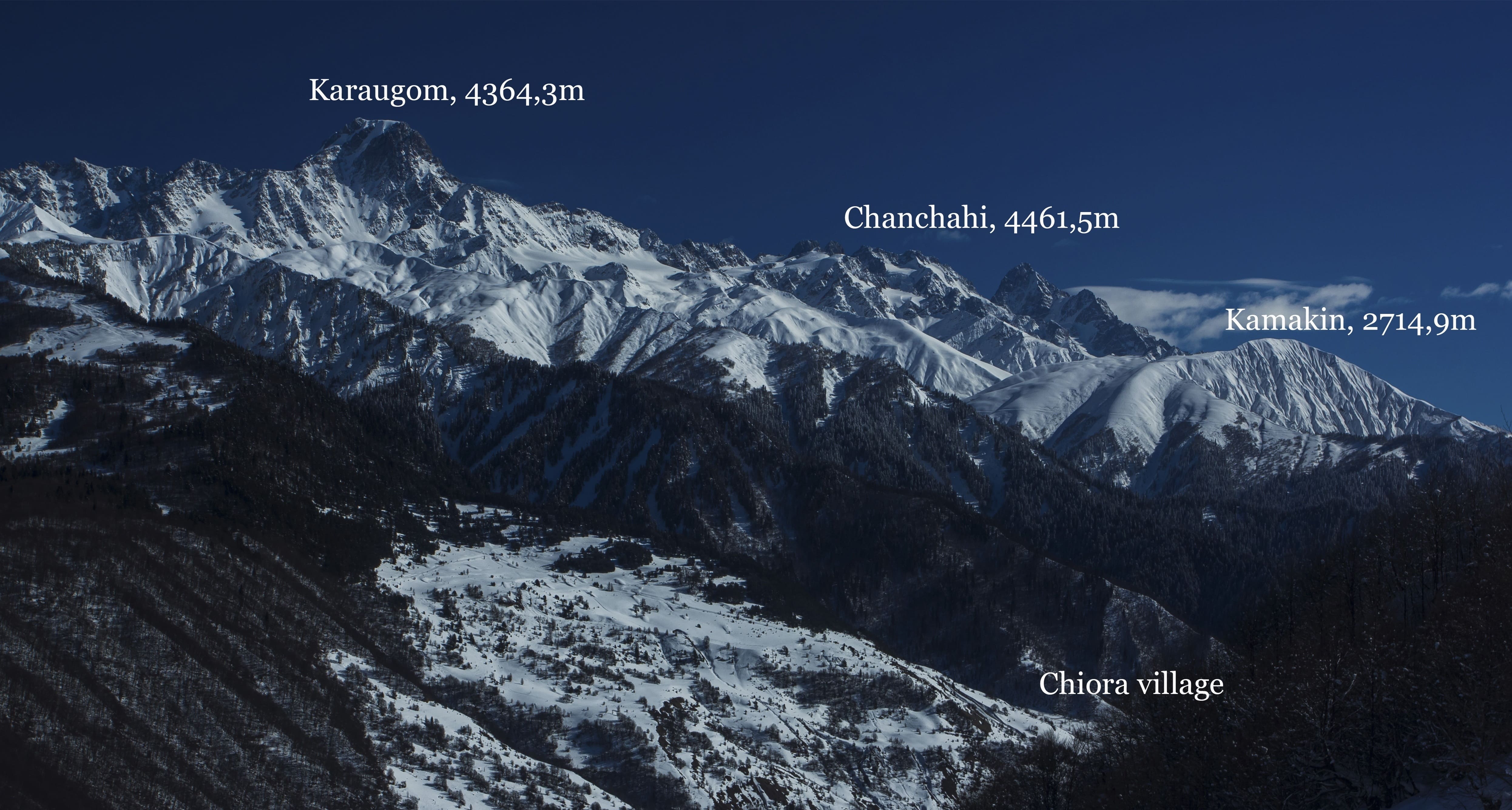 Skitour Racha | WinterGudauri